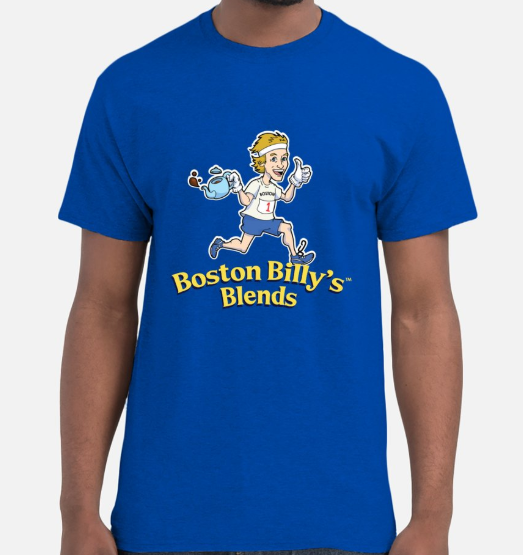 Boston Billy's Blends TEA shirt | Bill Rodgers Running Center